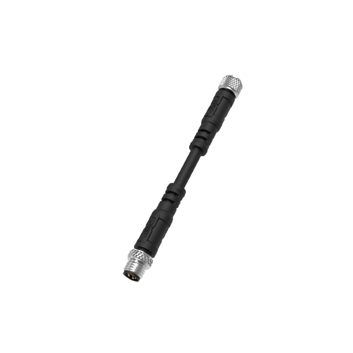 M8 Cable Harness – Straight Male to Female Connector